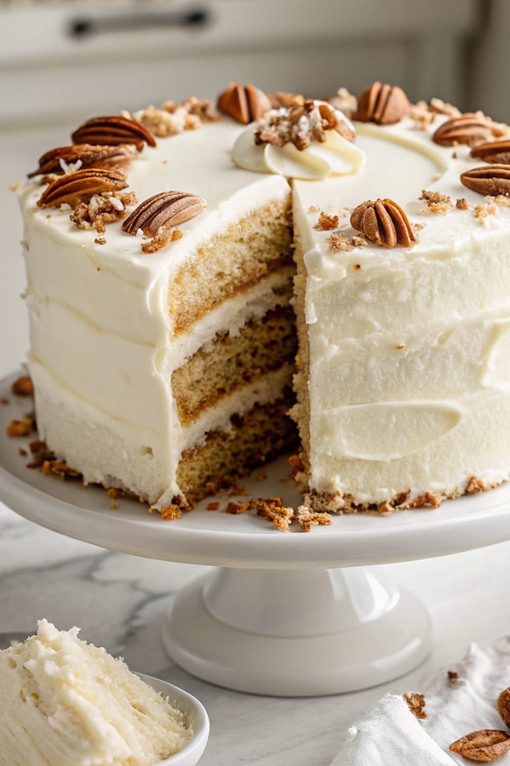Italian Cream Cake - Mileyshome