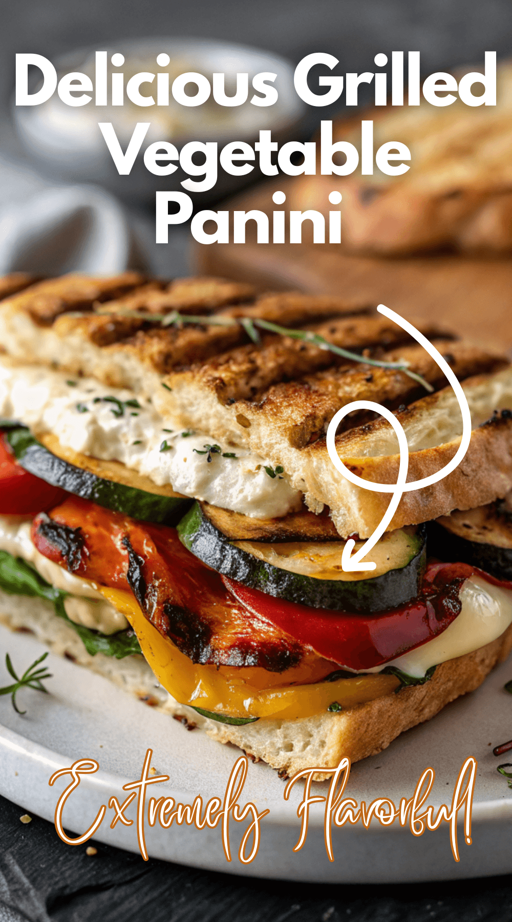 Delicious Grilled Vegetable Panini | Veg Sandwich Recipe – Mileyshome