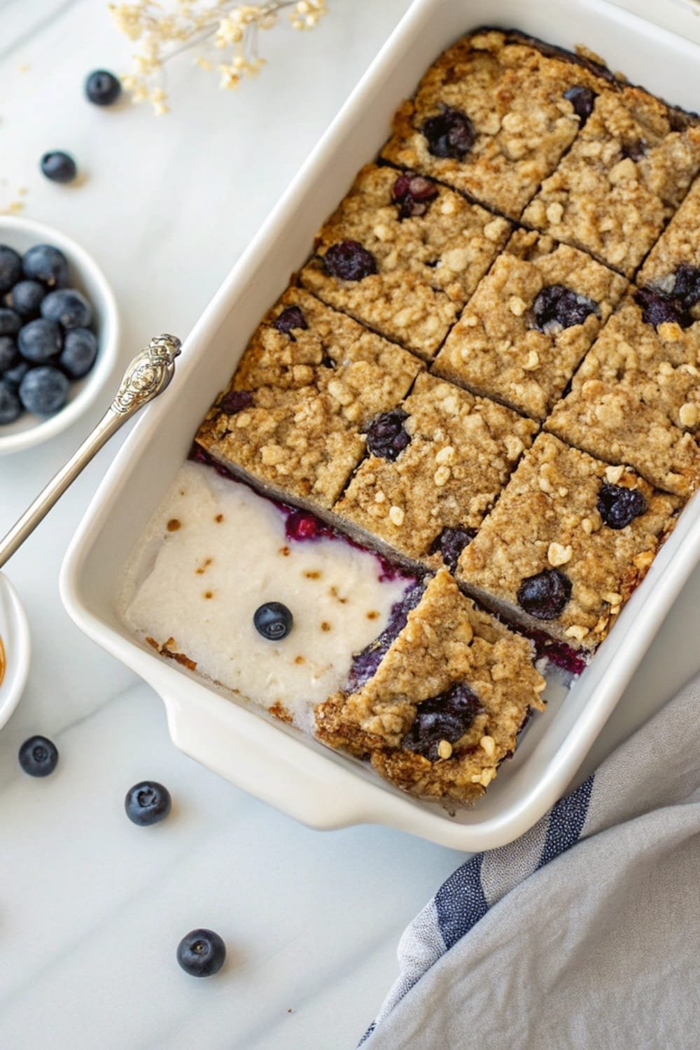Blueberry Oatmeal Breakfast Bars – Quick & Easy Recipe - Mileyshome