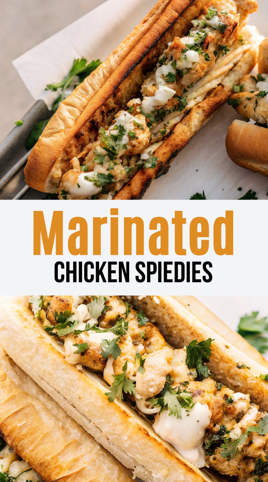 Marinated Chicken Spiedies - Mileyshome