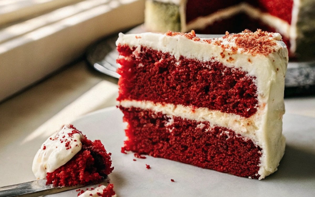 Easy Red Velvet Cake - Mileyshome